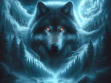Scary Alpha Wolf Blank Template Imgflip