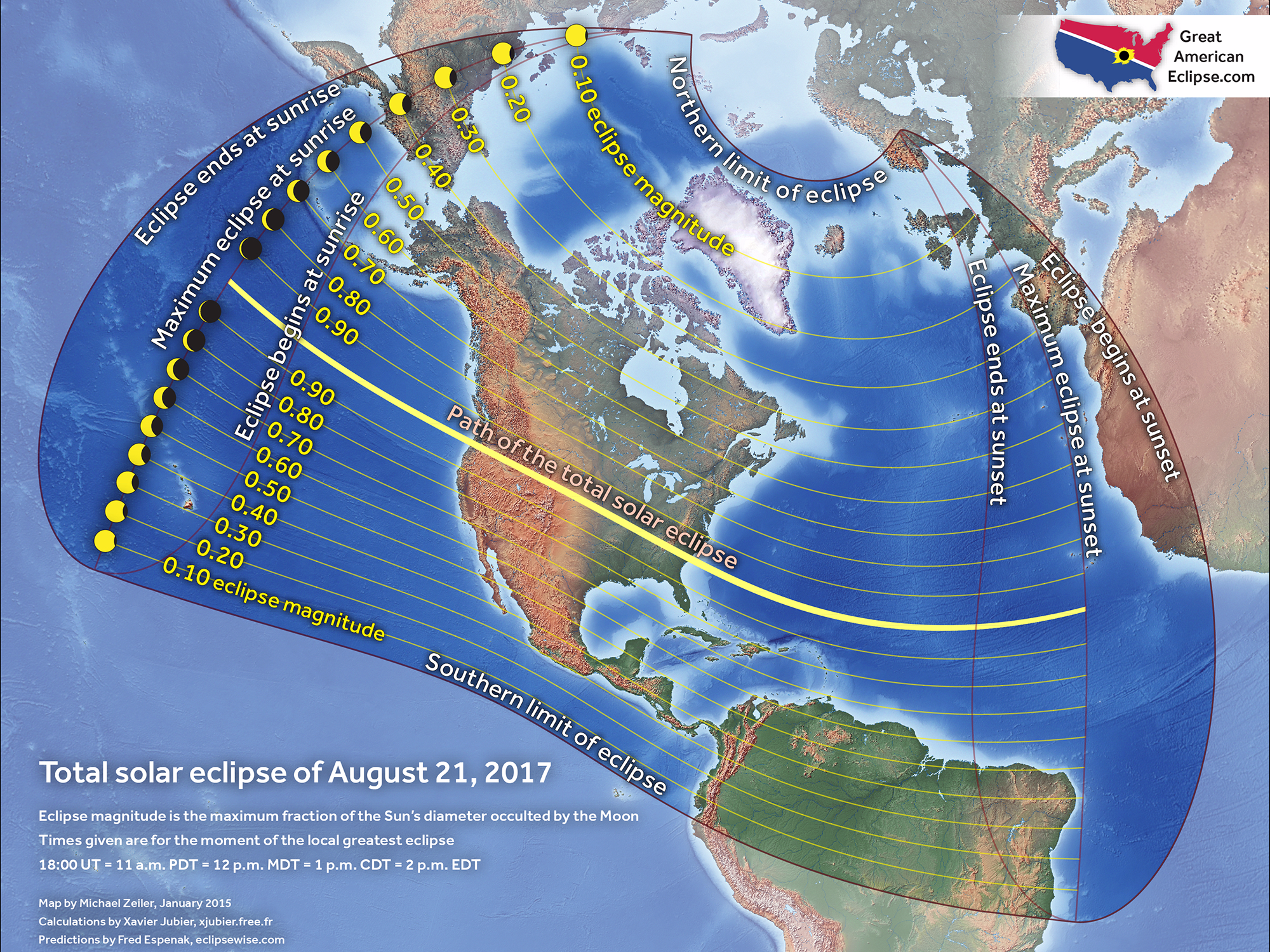 Solar Eclipse 2017 Map Business Insider - Download Premium Colorful Wallpaper | Retina