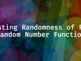 Testing Randomness Of Php Random Number Functions Php Watch