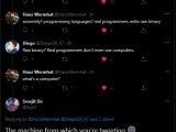 Real Programmers Don T Use Computers R Programminghumor