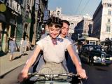 Audrey Hepburn And Gregory Peck From The Trailer For The Film Roman