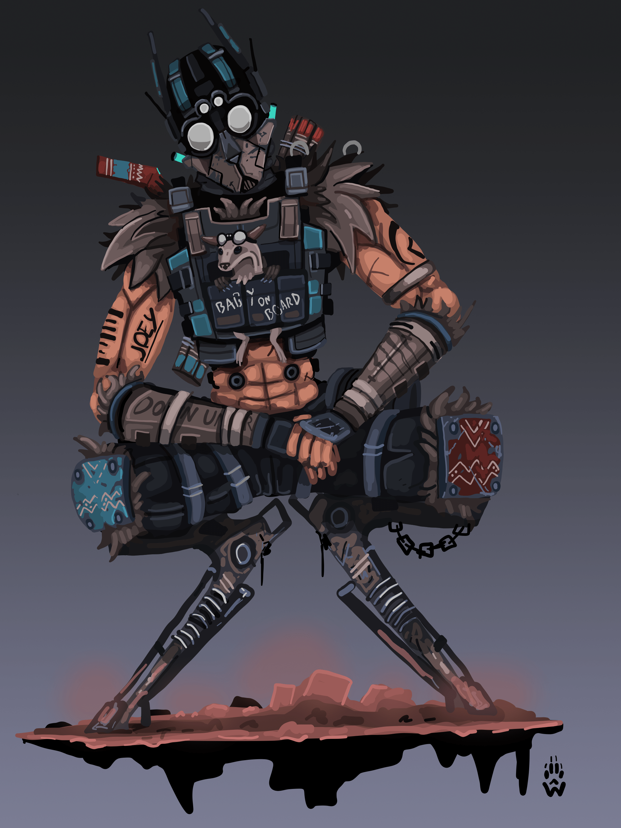 Octain Cartoon Png / Arachnoid Rush Octane X Yang Concept Art Character ...