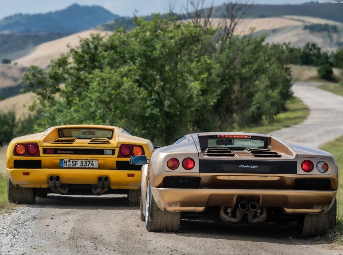 1st and last gen Diablo – Cars Club