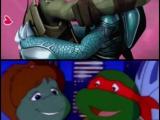 Chibi Teenage Mutant Ninja Turtles Raphael And Mona Lisa Ramona Monael