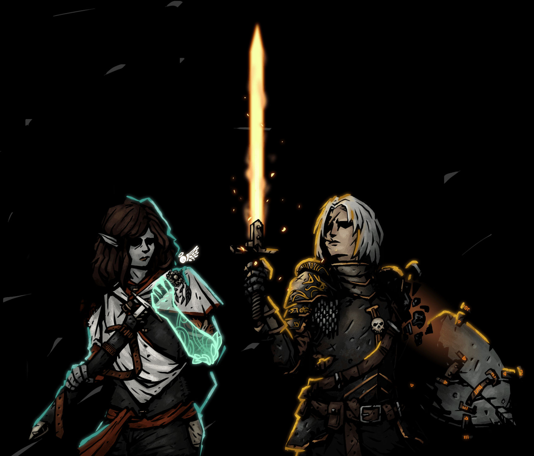 Eden and Sybil, part of a DnD group drawing I’ve just finished. – Women ...