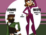 Next Up Dakota And Leonard Redesigns R Totaldrama