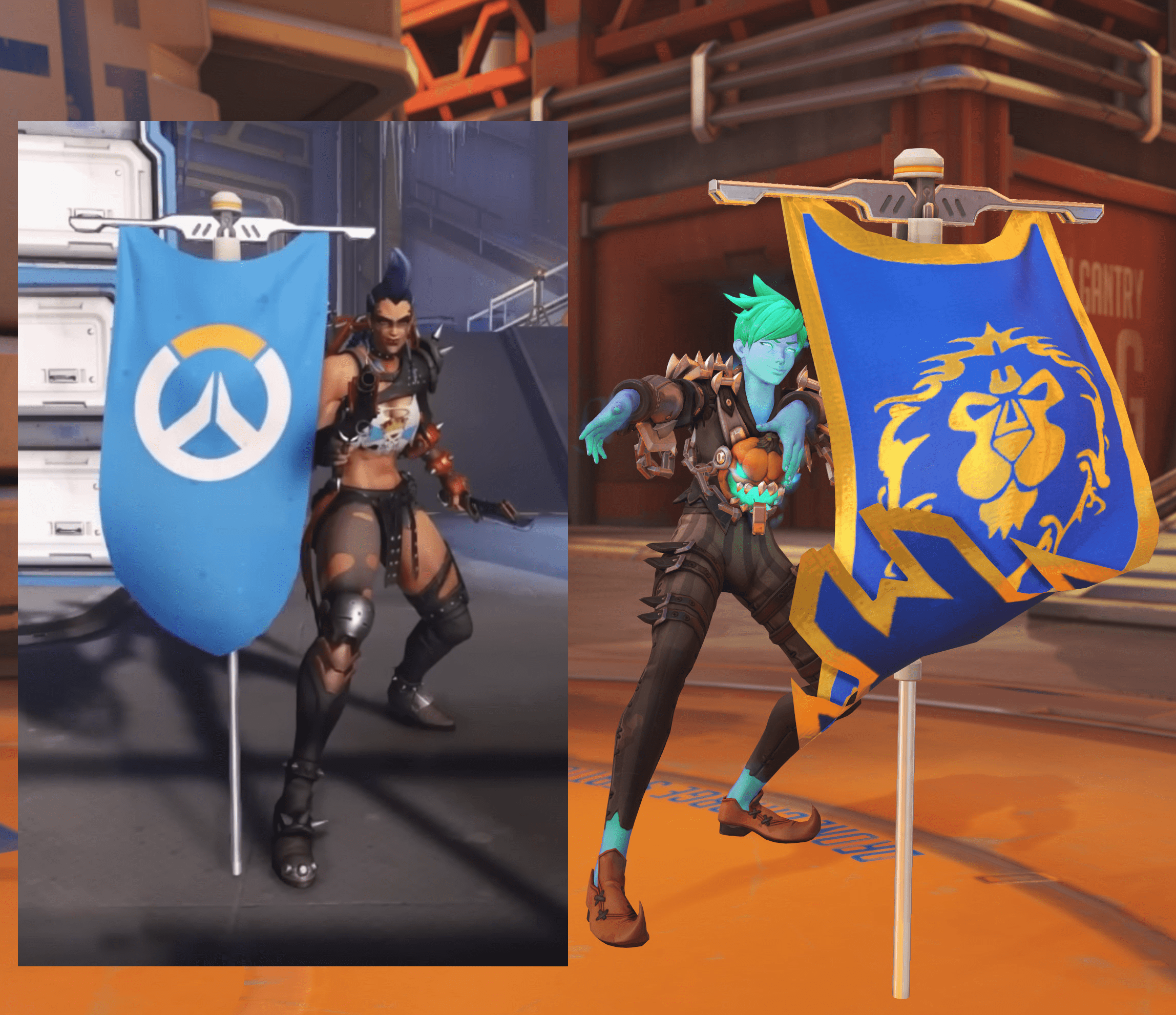 Haven’t seen anyone really talk about this, but the new banner/flag ...