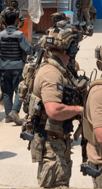 CAG Operator downrange in Kabul, Afghanistan after the Hospital Attack ...