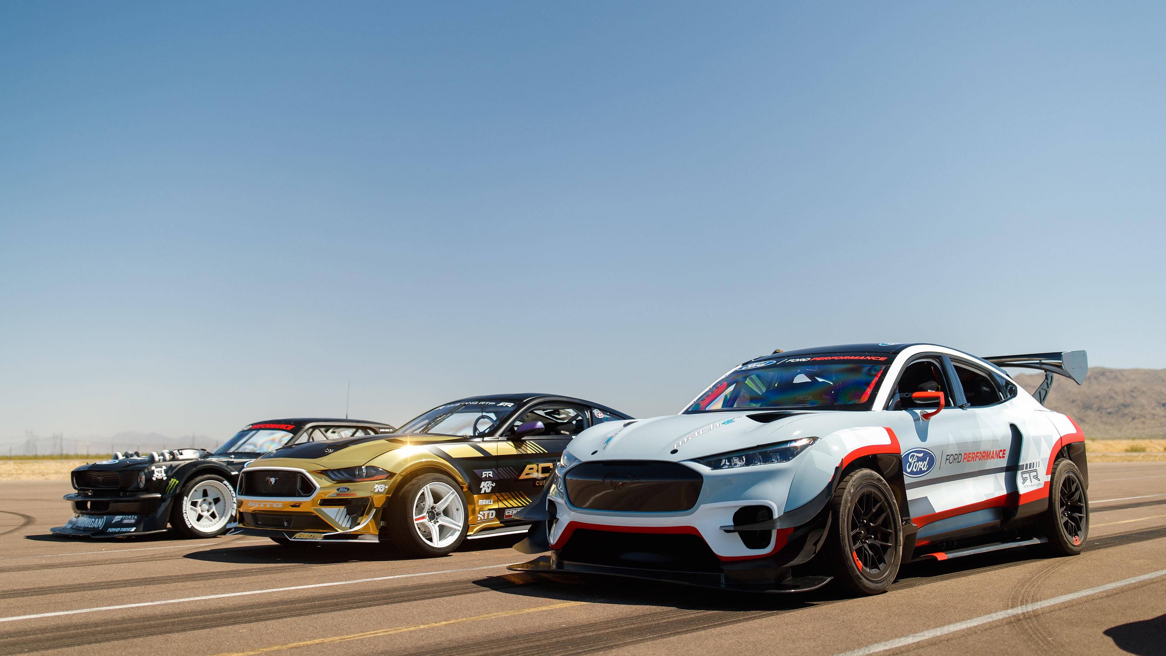 Ford Hoonigan, Mustang and Mustang Concept 2020 [3840×2160] – HD Wallpapers