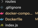 Node Js Npm Err Missing Script Start When Running Docker Compose Up