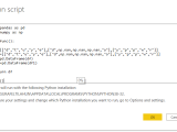 How To Return A Single Dataframe From Python Function In Power Bi