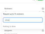 Git Is There A Limit On Number Of Reviewers On A Pull Request In