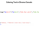 Javascript Console Color Codes Infoupdate Org