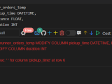 Mysql How To Alter A Table With A Column Of Varchar Datatype To