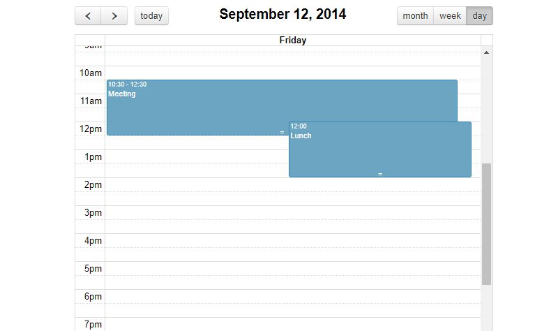 Javascript Fullcalendar Modify Width Events Stack Overflow - Nature Designs - Artistic Mobile Collection