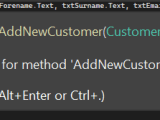 C Method Overloading Visual Studio Stack Overflow