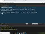 Cs50 Ide Why Is My Terminal Telling Me A File Doesn T Exist When I M