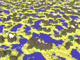 Algorithm Spread Space Out The Values Of Perlin Noise Stack Overflow