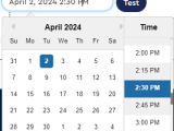 Javascript Changing The Background Color Of React Datepicker Calendar