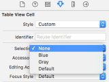 Ios Uitableview Cell Selected Color Stack Overflow