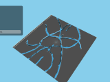 Water Is On Transparent Parts Of Flow Map Three Js Stack Overflow