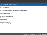 Eclipse For C C Surround With New Templates Not Showing Stack