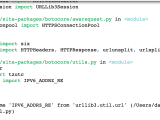 Python Importerror Cannot Import Name Ipv6 Addrz Re From Urllib3