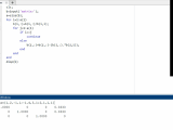 I Rewrite A Matlab Code In Python But They Result Different Outputs