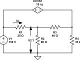 Node Voltage Analysis With Independent And Dependent Voltage Sources