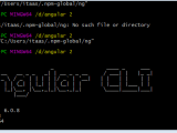 Npm Ng Command Not Found While Creating New Project Using Angular