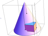 3d Infinite Cone Surface Aabb Intersection Testing Stack Overflow