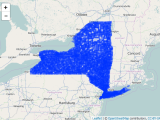 Leaflet Mapping Zip Code Vs County Shapefile In R Stack Overflow