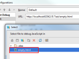 Debugging How To Use Webstorm Javascript Debug Configuration Without