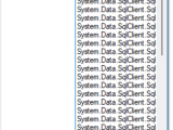 C Data Read From Database Returning As System Data Sqlclient