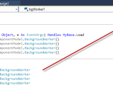 Vb Net How To Make Code For Backgroundworker Events In C Stack