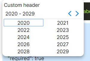 Javascript Primeng Calendar Custom Year Range Stack Overflow - Ultra HD Dark Pattern - Ultra HD