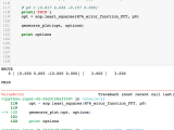 Python Valueerror Too Many Values To Unpack Scipy S Fmin Vs Least