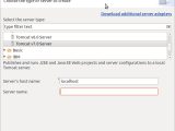 Jakarta Ee Eclipse Add Tomcat 7 Blank Server Name Stack Overflow