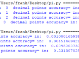 Printing Dynamically Change Floating Point Precision In Python