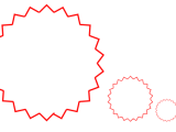 Wavy Border Css For A Circle Stack Overflow