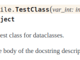 Documentation How Do I Document A Constructor For A Class Using