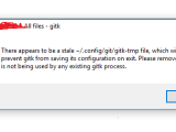 Git How To Remove The Stale Gitk Tmp File Stack Overflow
