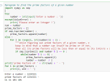 Python Finding Prime Factors Stack Overflow