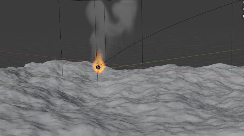 Physics Fire Simulation Start Frame Blender Stack Exchange - Gradient Photos - Perfect 4K Collection