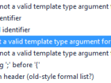 C How To View Template Compiler Error Details In Visual Studio