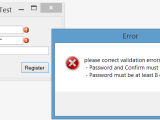 C Validation Using Validating Event And Errorprovider Show Error