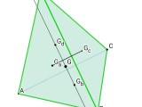 Euclidean Geometry How To Construct The Centroid Of A Quadrilateral