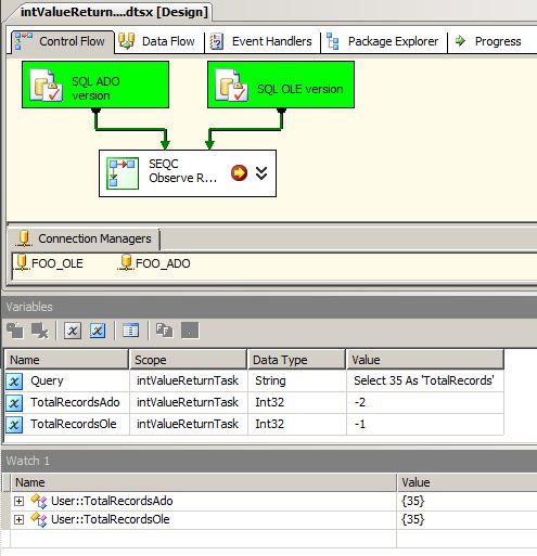 Sql Server 2005 Return Integer Value From Ssis Execute Sql Task - Professional City Wallpaper - HD