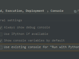Pycharm Waiting For Repl Response When Python Console Using Ipython