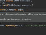 Flutter Dart Create Anonymous Class Flutter Fixes